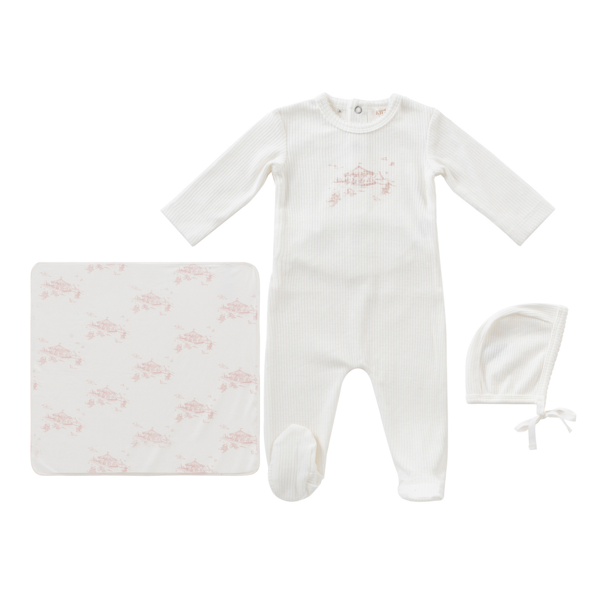 Pink Carousel Layette Set – Bebe Kangaroo