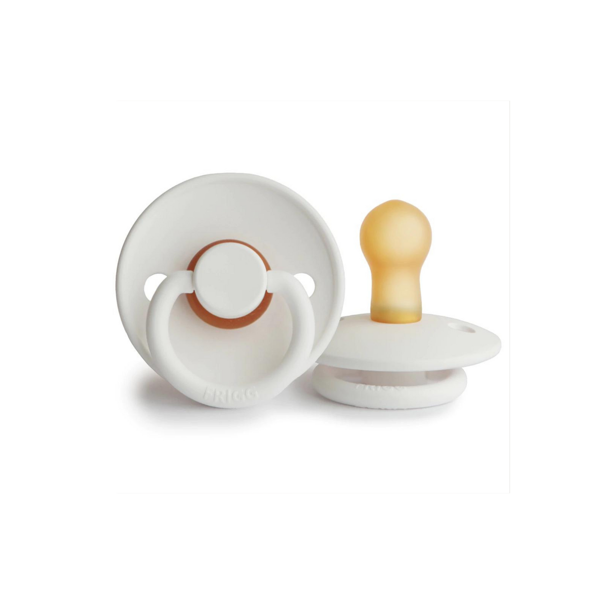 Bright White Natural Rubber Pacifier – Bebe Kangaroo