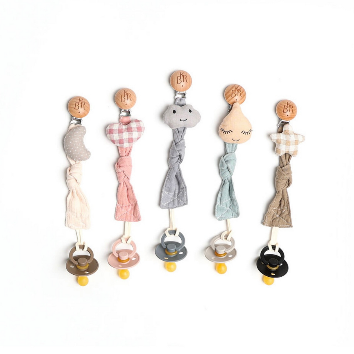 BKR Plush Pacifier Clip – Bebe Kangaroo